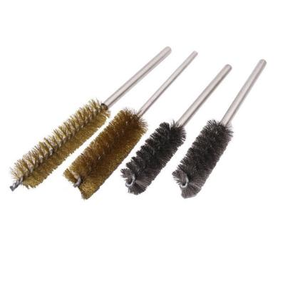 China Double-Spiral Twisted-Wire Tube Brush 0.003-0.010 inch Fill for Heavy Duty Cleaning for sale