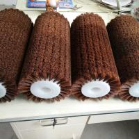 China Customized Horsetail Cylindrical Brush for Food Processing Cleaning 80mm for sale