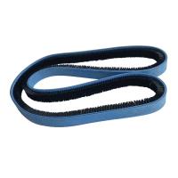 China Custom Industrial Nylon Bristle Cleaning Brush for Belt Cleaning 200mm Width for sale