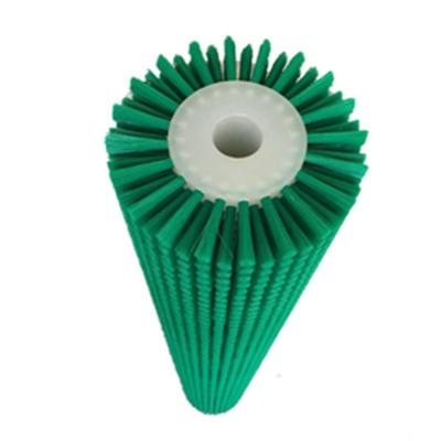 China Nylon Cylindrical Brush for Shoe Sole Cleaning Machine Customizable Length 600mm for sale