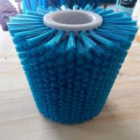 China Nylon Cylindrical Brush for Shoe Sole Cleaning Machine Customizable Length 600mm for sale