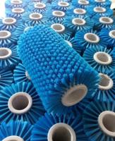 China Nylon Cylindrical Brush for Shoe Sole Cleaning Machine Customizable Length 600mm for sale