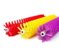 China Customizable Cleaning Roller Brush Spiral Solar Panel Cleaning Brush For Photovoltaic Panel Cleaning Brush Roller for sale