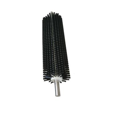 China Custom Nylon Paper Industry Roller Brush for Paper Spreading 80mm Diameter for sale