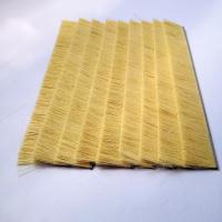 China Wear-Resisting Sisal Tampico Strip Brush for Wood Polishing 100mm Width for sale