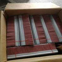 China Abrasive Sanding Strip Brush for Wood Furniture Polishing 80-400 Grit Customizable for sale