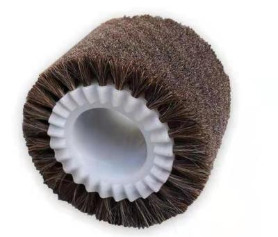 China Customized Horse Hair Industry Anti-Static Brush Roller for sale