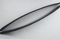 China Industrial Customized Aluminum Alloy Nylon Arc Brush for Wind Turbine Seal 2.5mm Base for sale