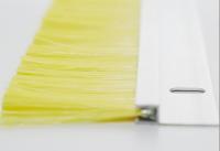 China Customized Aluminium Alloy Nylon / Pp Sealed Strip Brush For Door And Window Seal for sale