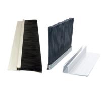 China Custom Industrial Black Nylon Strip Brush Sealing Brush for Escalator Safety 2.5mm-12mm for sale