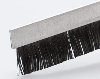 China Customizable Size Industry Anti-Static Strip Brush Reduce Electrostatic Accumulation Brush Strip for sale
