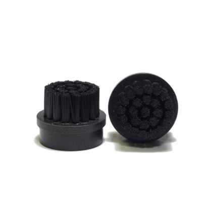 China CNC Turret Button Brush for Sheet Metal Processing Nylon Bristle Custom Size for sale