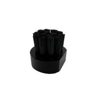 China Customized Turret Button Brush for CNC Machine Tables Nylon Bristle 50mm for sale