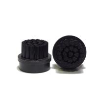 China Customized Turret Button Brush for CNC Machine Tables Nylon Bristle 50mm for sale