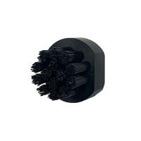 China Customized Turret Button Brush for CNC Machine Tables Nylon Bristle 50mm for sale