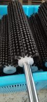 China Industrial Customized Nylon Transfer Brush Roller Cleaning Roller Brush For Transport Items for sale