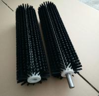China Industrial Customized Nylon Transfer Brush Roller Cleaning Roller Brush For Transport Items for sale