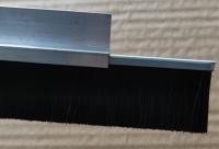 China Industrial Customized Brush Strip Garage Shutter Door Seal Brush Nylon Strip Brush for sale