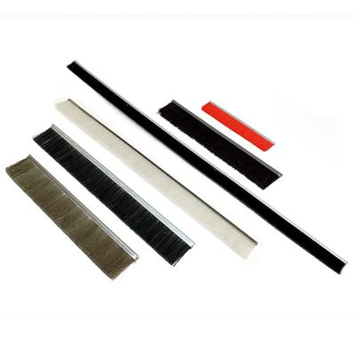 China Customized Nylon Animal Metal Bristle Dust-proof Seal Cleaning Strip Brush for sale