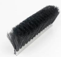 China Customizable Multi-Row Strip Brush Nylon Steel Wire 3mm Base Industrial Sealing Cleaning for sale