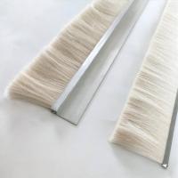 China Industrial Customized Aluminium Alloy Brush Strip Wool Strip Brush Sealing Brush for sale