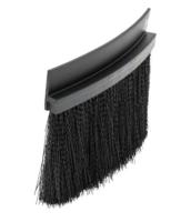 China Industrial Rubber Base H-Type Polypropylene Bristle Brush Strip For Seal Truck Splash-proof for sale