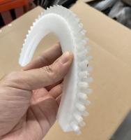 China Customized Industrial For Sewage Products Nylon Half Round Semicircle Brush for sale