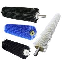 China Custom Size Industrial Nylon Tufted Roller Brush for Cleaning Polishing Conveying for sale