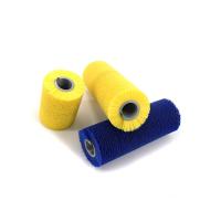 China Industrial Cleaning Coil Spiral Wound Roller Brushes for sale
