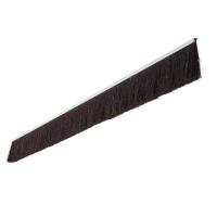 China Custom Horse Hair Strip Brush Door Sweep Seal for Industrial Cleaning 25mm for sale