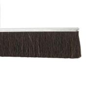 China Custom Horse Hair Strip Brush Door Sweep Seal for Industrial Cleaning 25mm for sale