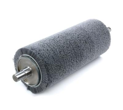China Industrial Abrasive Nylon Roller Brush with 20-40% Silicon Carbide for Metal Deoxidizing and Surface Treatment for sale