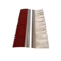 China Custom Sandpaper Strip Brush Grit 180 240 320 for Wood Polishing Industrial Use for sale