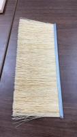 China Custom Galvanized Iron Base Sisal Strip Brush For Wood Polishing for sale