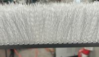 China Industrial Custom Double Steel Strip Brush Steel Wire Brush for Polishing Machine 50mm for sale