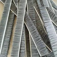 China Customized Industrial Abrasive Wire strip Brush For Polishing for sale
