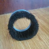 China Customized Horse Hair Dope Round Seal Brush Side Round Brush For Vacuum Cleaner for sale