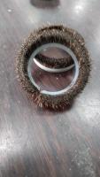 China Customized Horse Hair Dope Round Seal Brush Side Round Brush For Vacuum Cleaner for sale