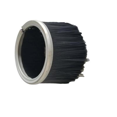 China Custom Industrial Nylon Seal Brush Circular Side Wound Brush Vacuum Cup Brush 35mm 1200mm for sale
