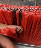 China Customized Industrial Pp Plus Pp Plus Wire Strip Brush Brick Machine Brush For Cleaning Dirt for sale