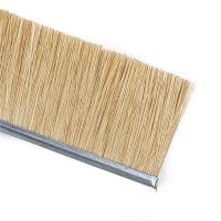China Custom Sizes Galvanized Channel Sanding Tampico Sisal Strip Brushes For Polishing for sale