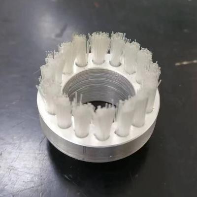 China Industrial Surface Working Punched Brush Customizable Diameter 100mm 200mm for sale