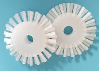 China Industrial Nylon Wire Cleaning Brush Wheel 100mm Dust Removal Hollow Cylindrical Brush Roller for sale