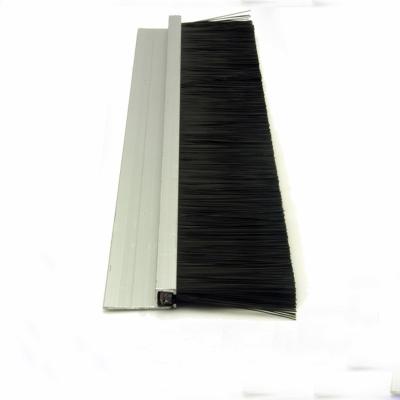 China Custom Nylon PP Strip Brush 10mm x 5m for Draught Proofing Sealing for sale