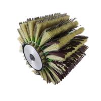China Customizable Sisal Emery Cloth Roller Sander Brush for Polishing Grit 80-600 for sale