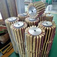 China Customizable Sisal Emery Cloth Roller Sander Brush for Polishing Grit 80-600 for sale