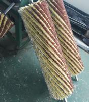 China Customized Sisal Sandpaper Polishing Brush Roller 80-600 Grit for Wood Sanding for sale