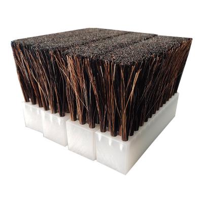 China Industrial Horse Hair Plate Brush for Surface Cleaning and Polishing - Custom PP and Nylon Options Available for sale