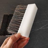 China Industrial Horse Hair Plate Brush for Surface Cleaning and Polishing - Custom PP and Nylon Options Available for sale