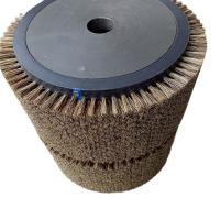China Custom Horsehair Anti-Static Roller Brush 100mm for Industrial Cleaning for sale